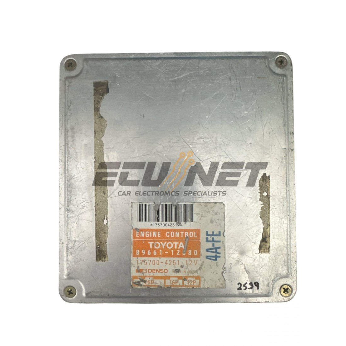 ENGINE ECU DENSO TOYOTA COROLLA 175700-4251 89661-12880