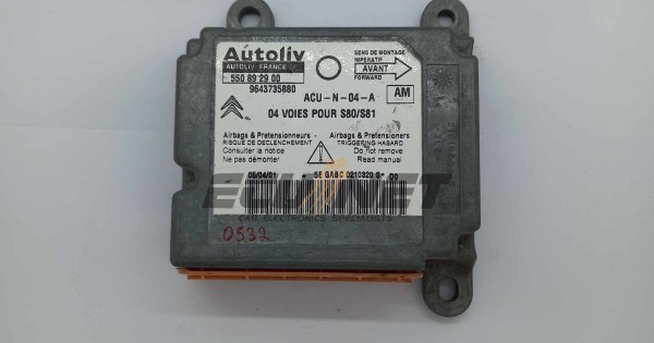 AIRBAG ECU AUTOLIV CITROEN SAXO 550892900 9643735880