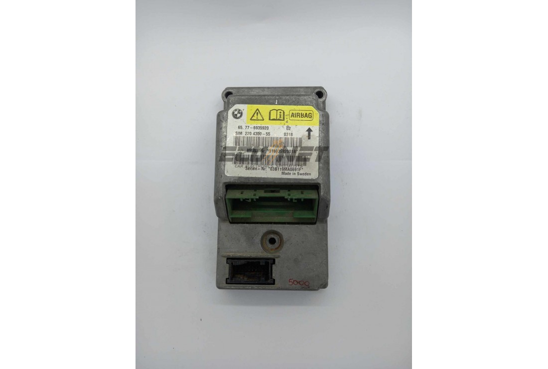 AIRBAG ECU BMW Z4 E85/E86 65.77-6935920 SIM2204300-55