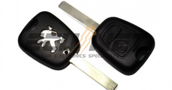 ΤΗΛΕΧΕΙΡΙΣΤΗΡΙΟ ΓΙΑ PEUGEOT 307 (ΕΠΑΝΕΓΓΡΑΨΙΜΟ) ΜΕ 2 ΚΟΥΜΠΙΑ ΚΑΙ ID46 CHIP