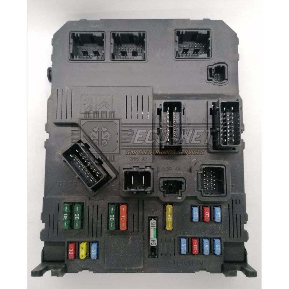 ENGINE ECU SET WITH BSI CITROEN C3 1.4 KFU IAW 6LP2.06 S118085300M