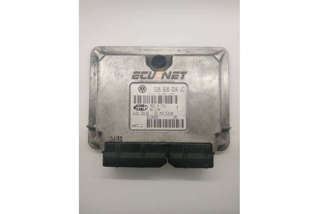 ENGINE ECU MAGNETI MARELLI VW POLO 1.4 036906034JC IAW4TV.JC 6160125002