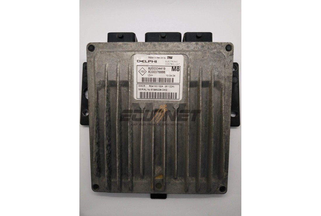 ENGINE ECU DELPHI NISSAN MICRA K12 1.5 DCI M8 DDCR R0410C132A ...