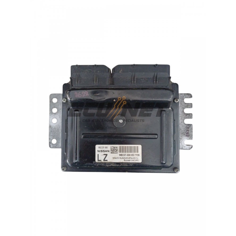 ENGINE ECU HITACHI NISSAN MICRA 1.2 MEC37-300 H3 7Y26 MEC37-300 LZ