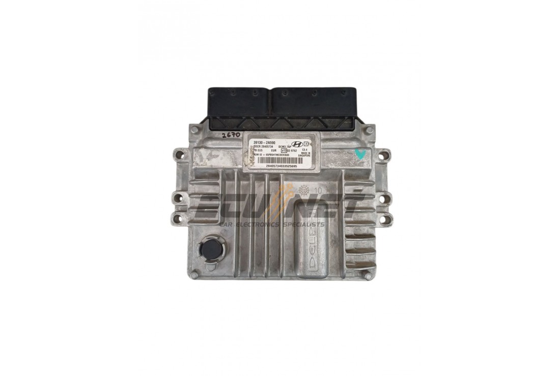 ENGINE ECU DELPHI HYUNDAI I20 1.1 CRDI 39130-2A590 DDCR 28405734 DCM3.7AP